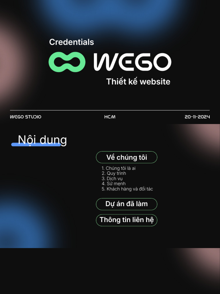 Credentials Wego 4 | PDF