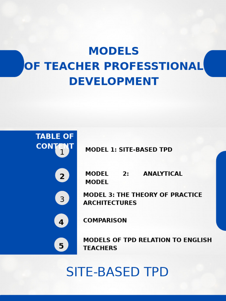 Models Off TPD | PDF