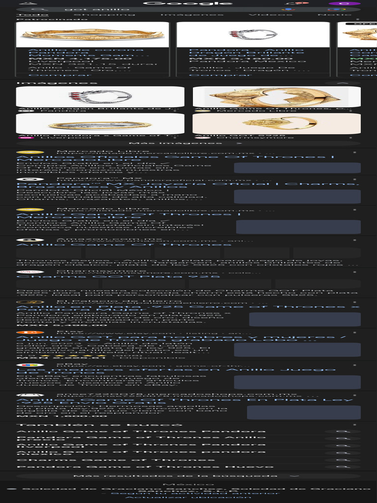 Imágenes: MXN 321.15 Durante 13 MXN 39.86 Durante 3 | PDF | Joyería | Softlines (venta minorista)