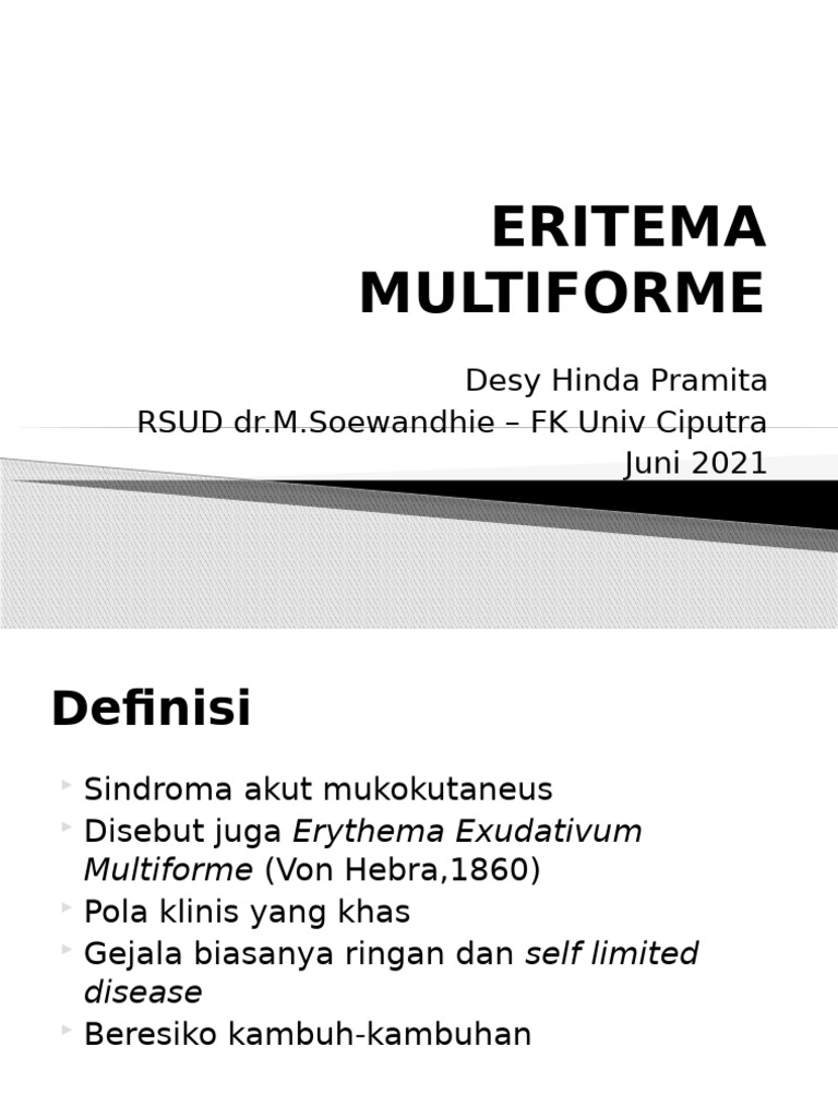 Eritema Multiforme | PDF