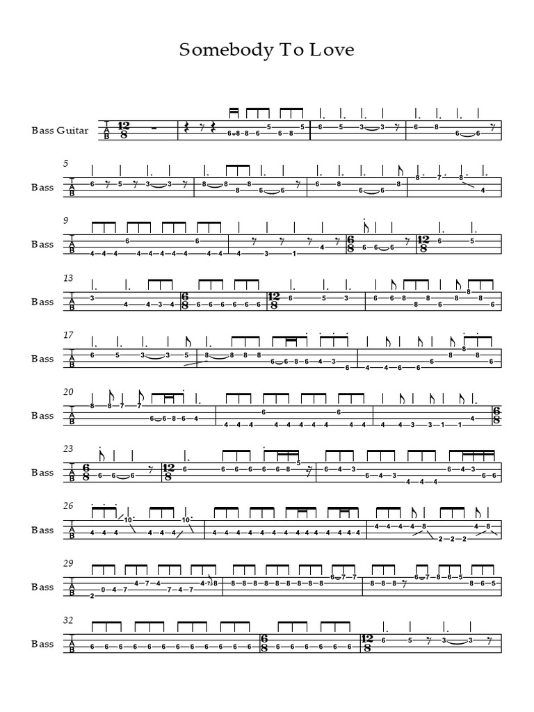 Somebody To Love | PDF
