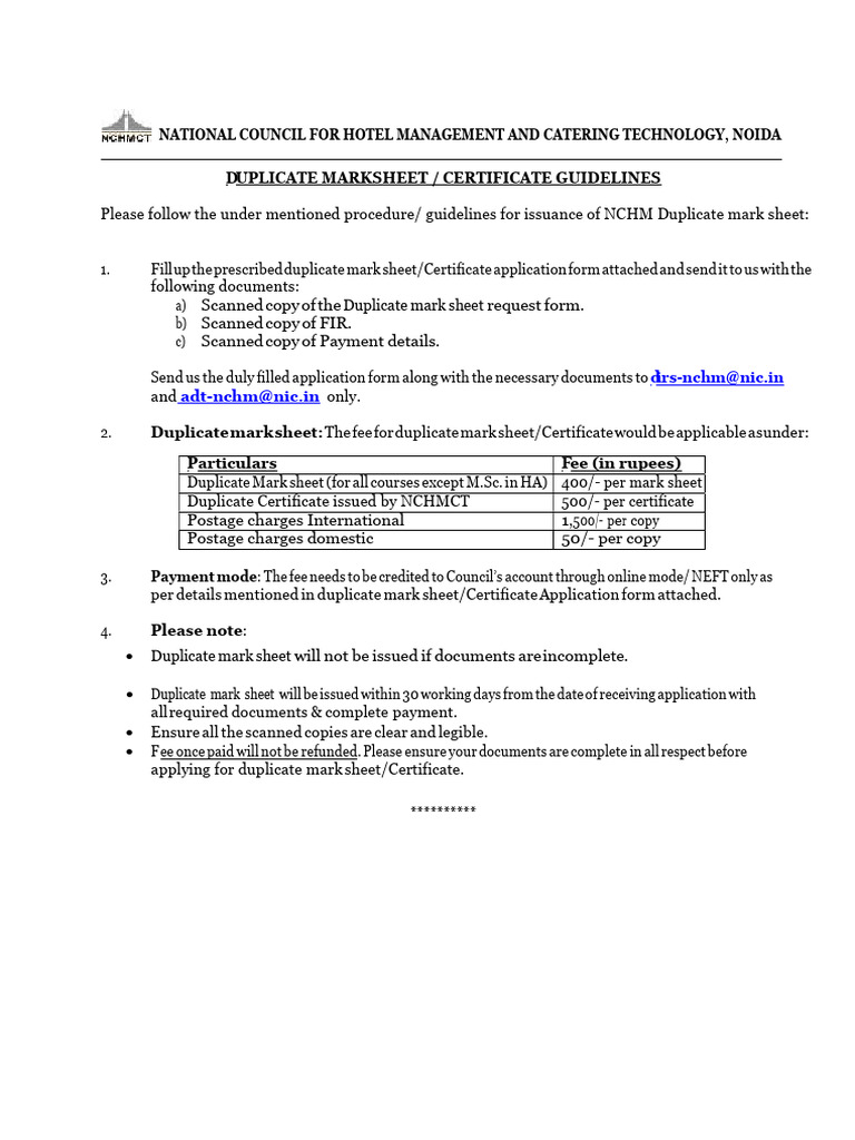 DUPLICATE MARKSHEET and CERTIFICATE1 | PDF | Payments