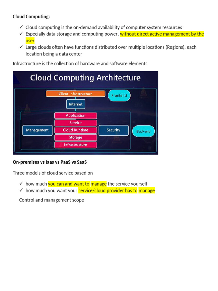 CloudComputing Basics | PDF | Computers