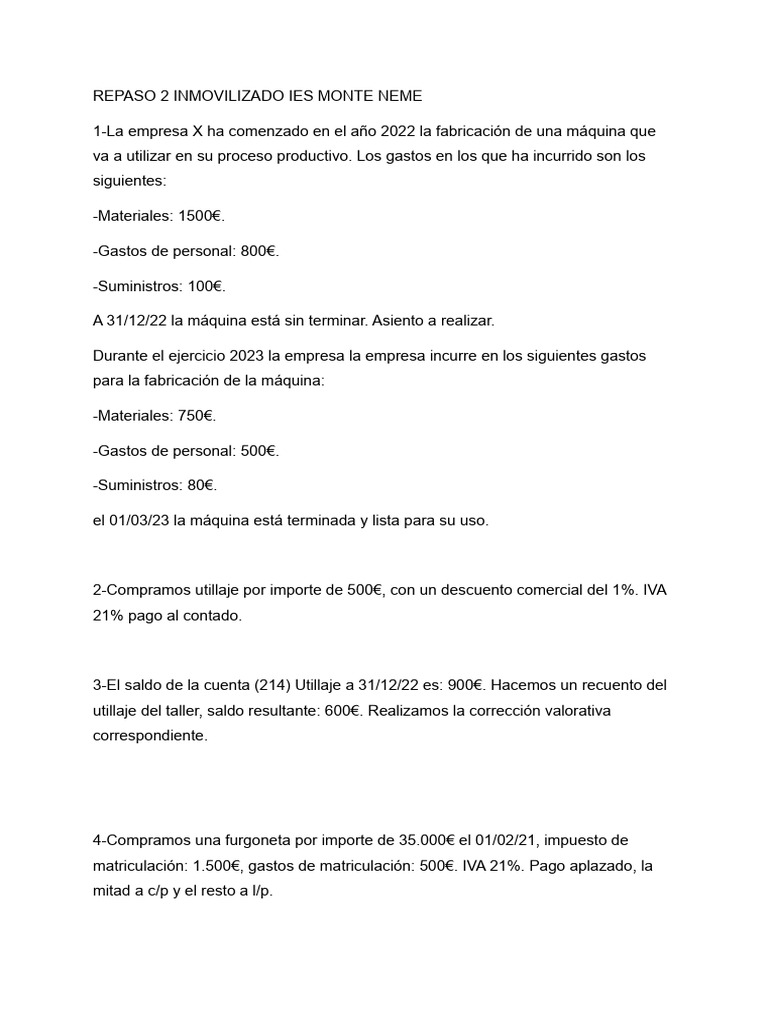 Repaso 2 | PDF | Economias