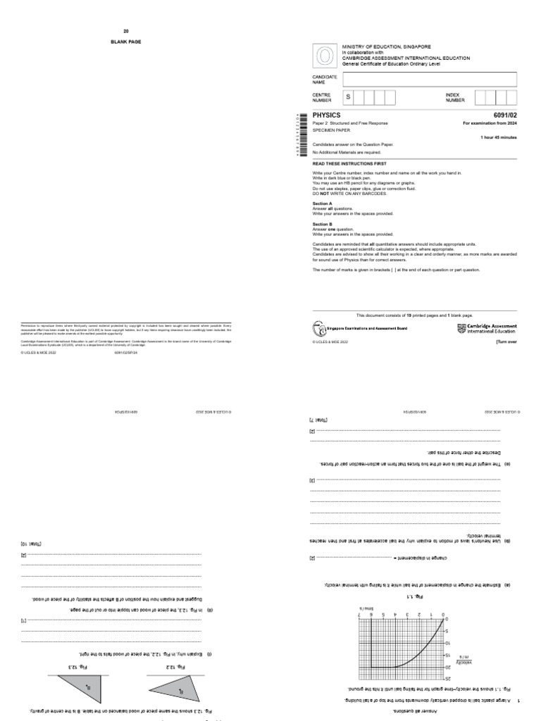 6091 - Y24 - SP - 2 - Booklet 2 | PDF | Radioactive Decay | Nuclear Physics