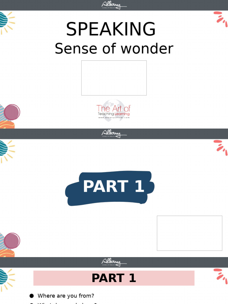 Cae Unit 3 A Sense of Wonder | PDF