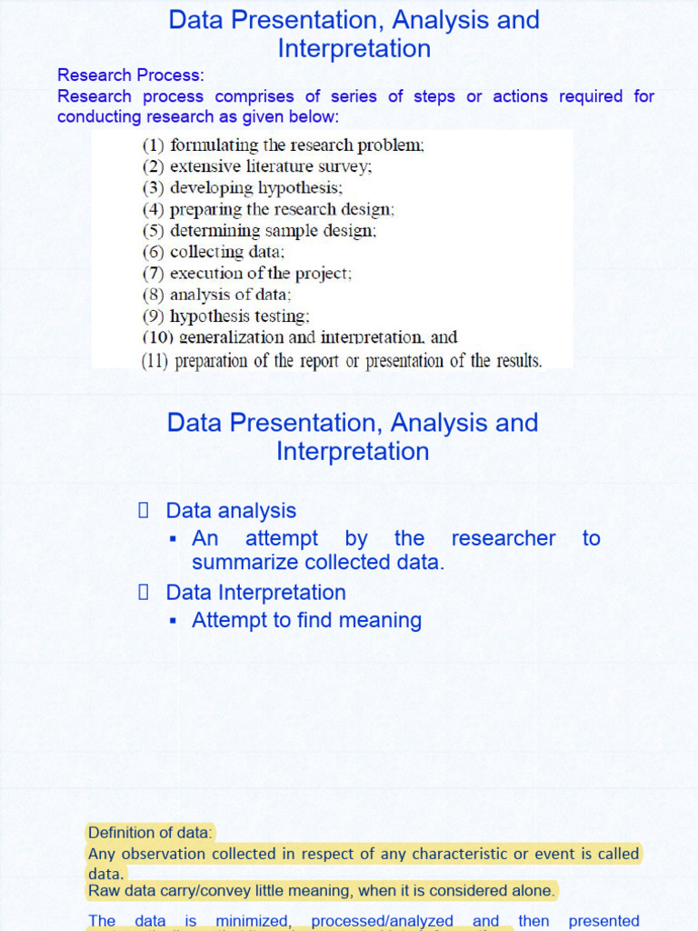 Data presentation | PDF | Histogram | Statistics