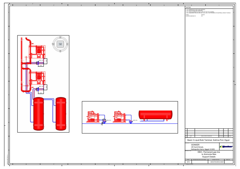 001 Support Location Ga Layout1 | PDF | Industrial Processes | Mechanical Engineering