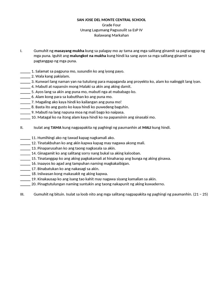 1st Summ 2nd GR | PDF