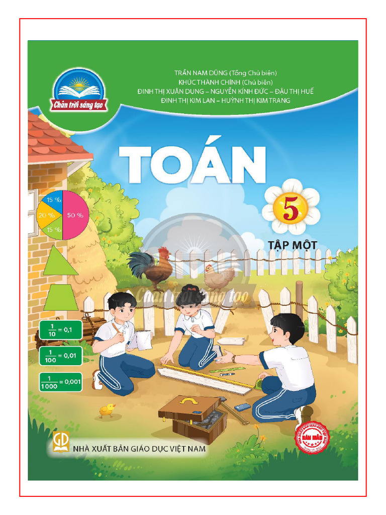1 SGK Toan 5 Tap 1 CTST - 282202415 | PDF