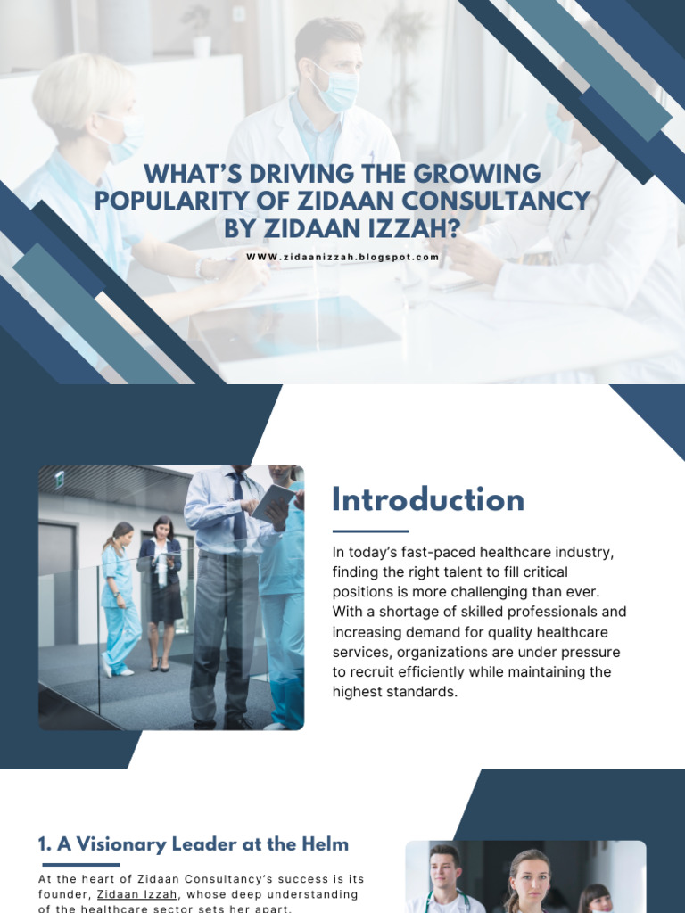 The Impact of Zidaan Izzah On Healthcare Recruitment and Career Growth ...