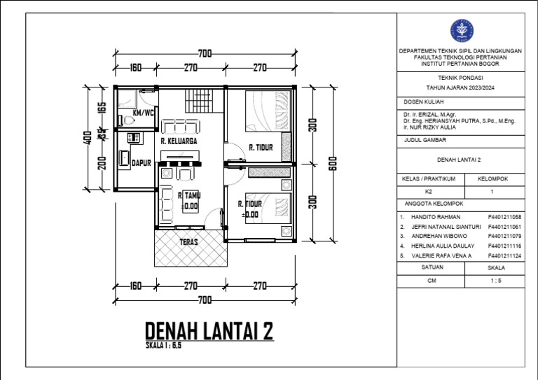 Denah Lantai 2 | PDF