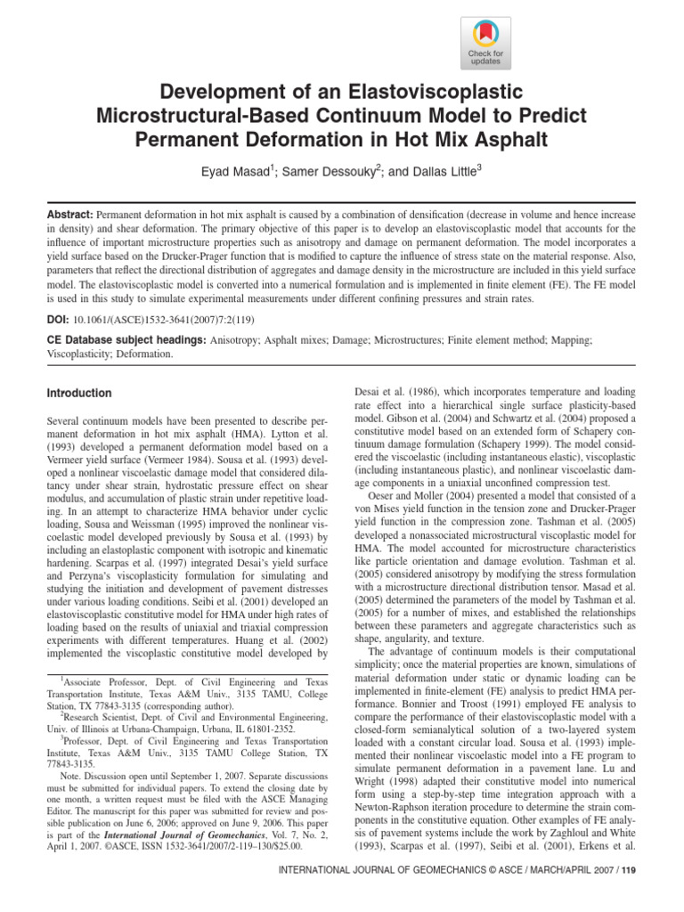 2007-j2 J3 Plasticity | PDF | Stress (Mechanics) | Viscoelasticity