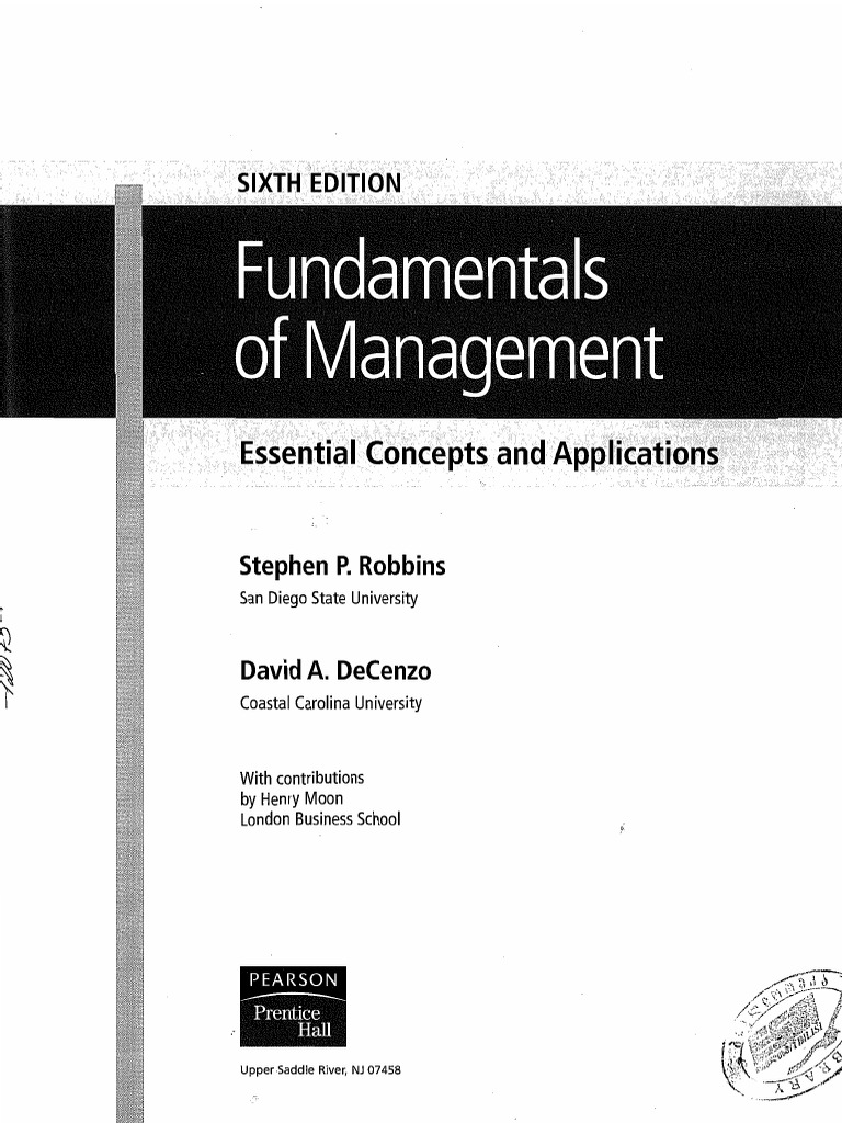 Fundamentals of Management | PDF