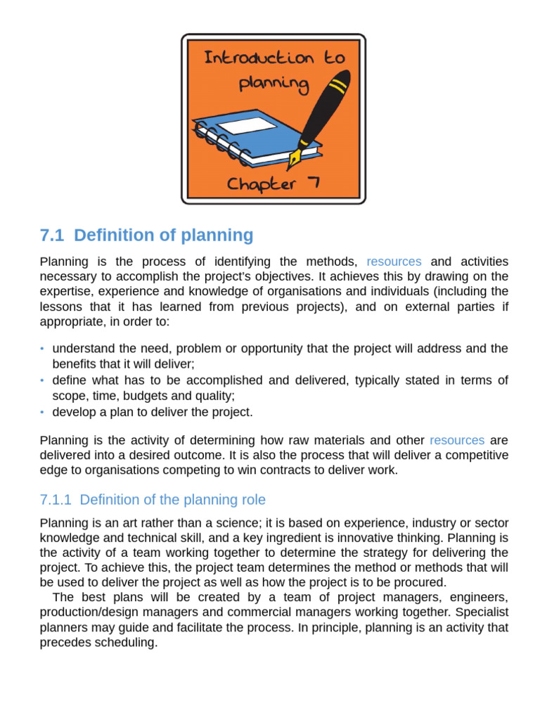 Projectplanning Chapter7 | PDF | Project Management | Agile Software Development