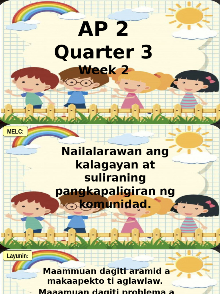 Quarter 3: Week 2 | PDF