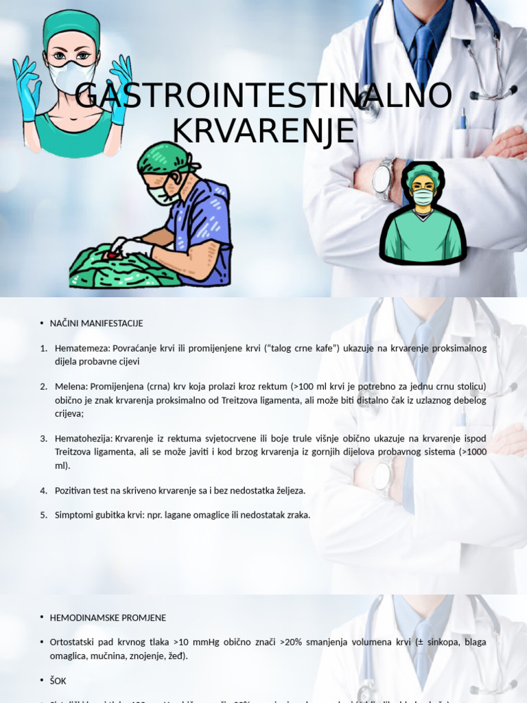 Gastrointestinalno Krvarenje 2c31bc4e Dcda 44d0 9991 Da6d5cab9c36 | PDF
