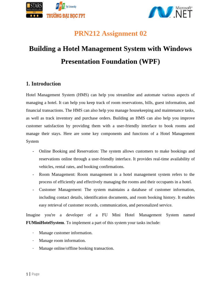 Prn212assignment02 Wpf Ef Core Pdf Microsoft Sql Server Computing