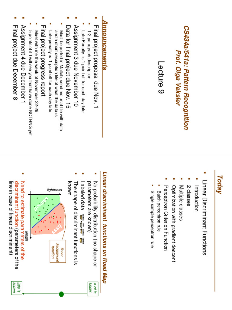 Linear Classifiers Ppt 1 Pdf Mathematics Mathematical Analysis 8449