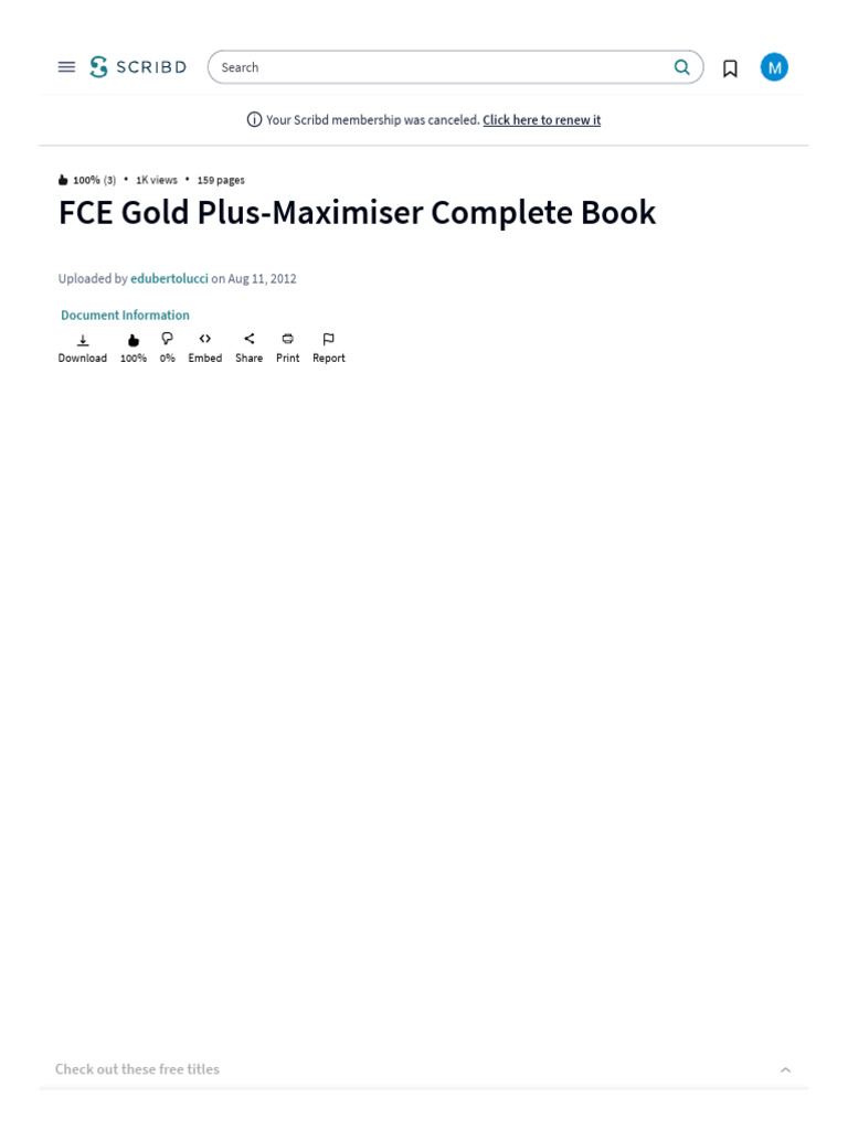 FCE Gold Plus-Maximiser Complete Book - PDF | PDF | Computing | Social Information Processing
