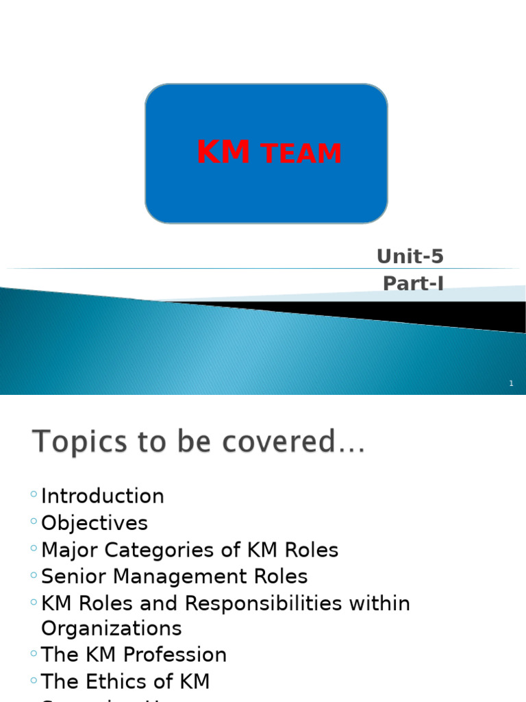 U5 Part I KM Is Ja Jan22 | PDF | Cognition