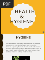 Hygiene Chart | PDF