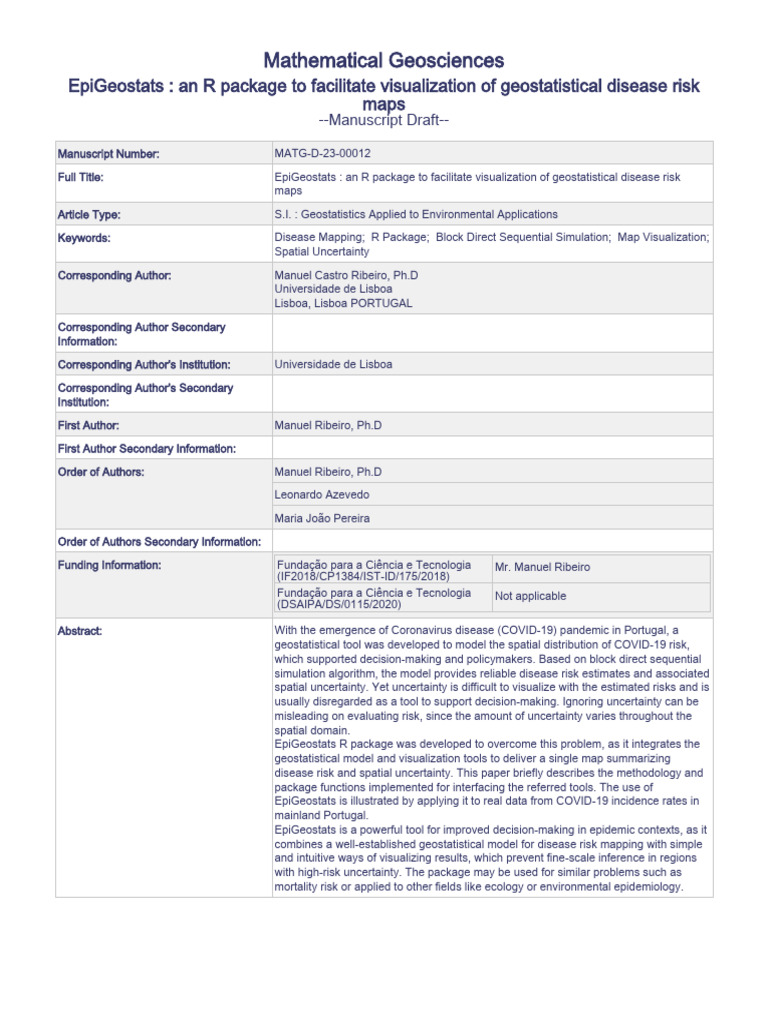 Matg D 23 00012 | PDF | Risk | Simulation
