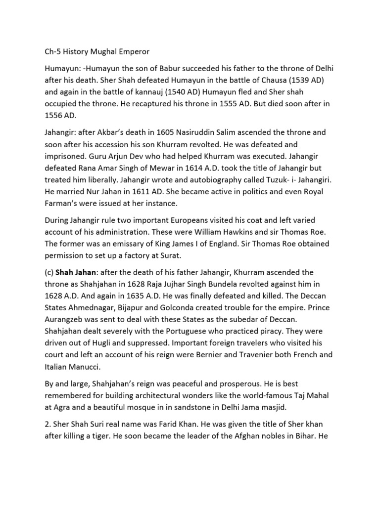 history ch5 | PDF