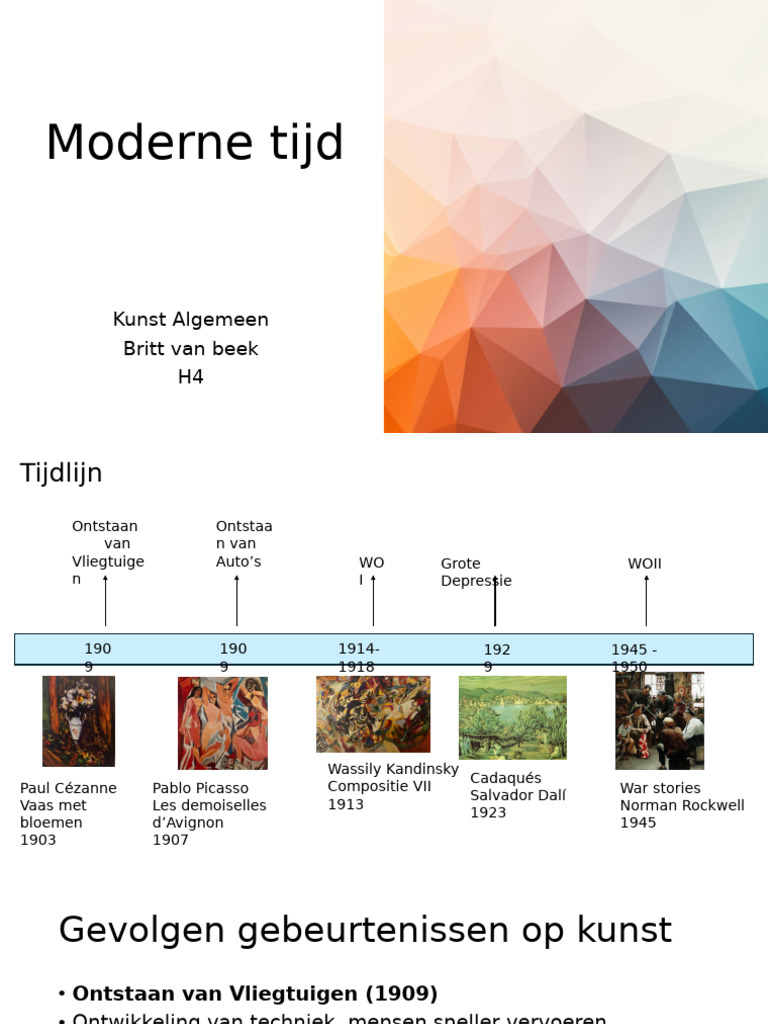Moderne Tijd KA | PDF