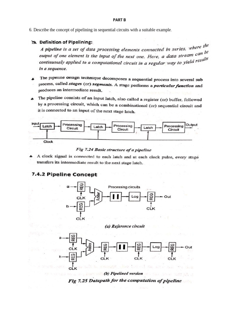 Part B - Qn. 6. Answer Key - EC3552 VLSI and CHIP Design | PDF