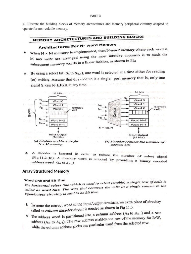 Part B - Qn. 7. Answer Key - EC3552 VLSI and CHIP Design | PDF