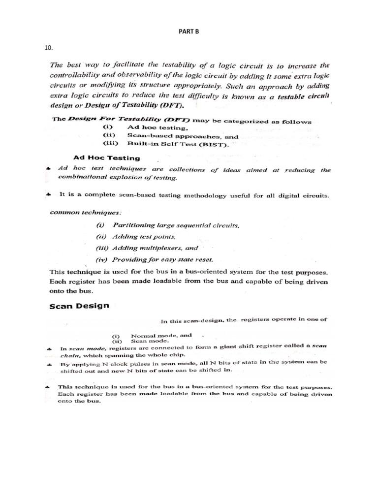 Part B- Qn. 10. Answer Key - EC3552 VLSI and CHIP Design | PDF Part B- Qn. 10. Answer Key - EC3552 VLSI and CHIP Design | PDF
