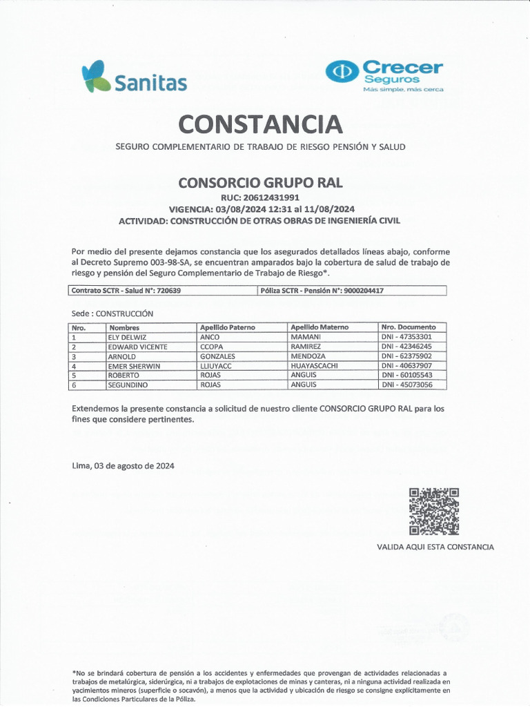 Sctr-Julio Agosto | PDF