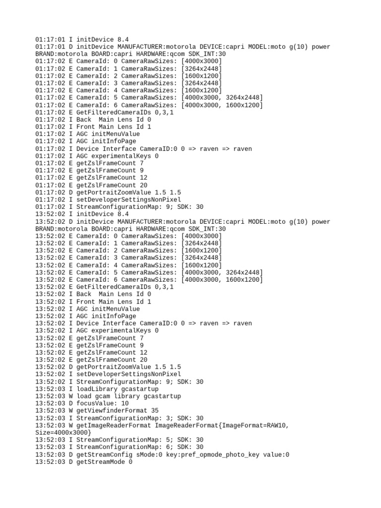 Log 20241024 | PDF | Software Development Kit | Consumer Electronics