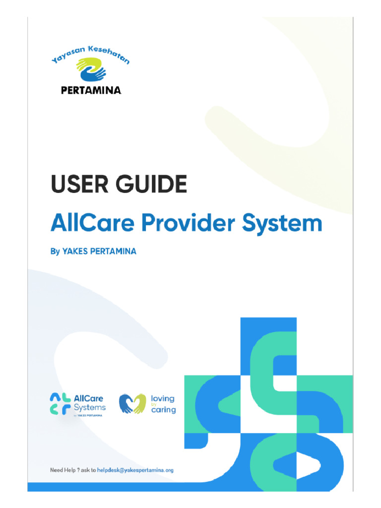 Panduan Sistem Provider AllCare APS | PDF | Bisnis | Komputer