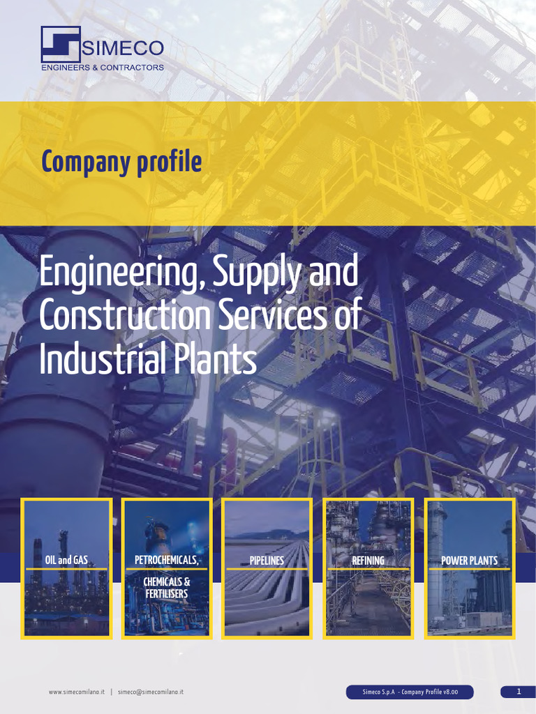 Simeco S.p.A. Engineering Overview | PDF | Natural Gas