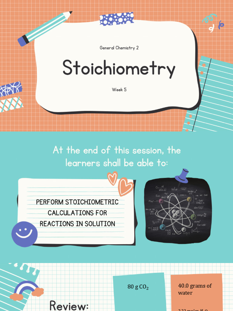 Stoichiometry | PDF | Stoichiometry | Chemical Process Engineering