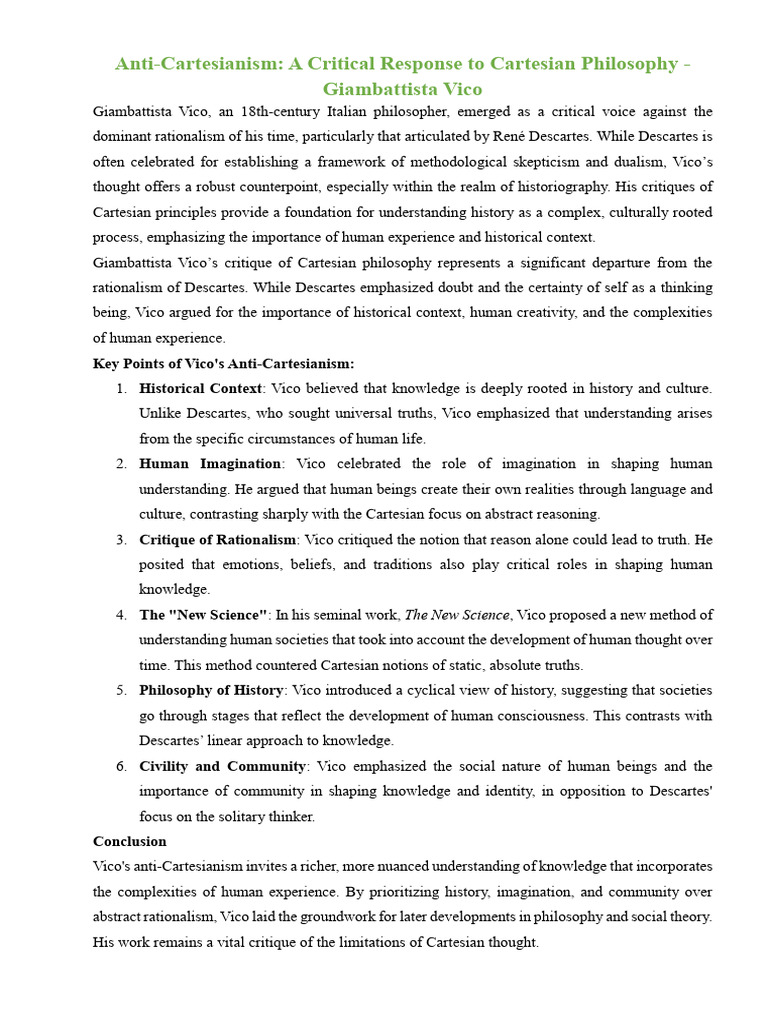 Vico | PDF | Social Science | Philosophy