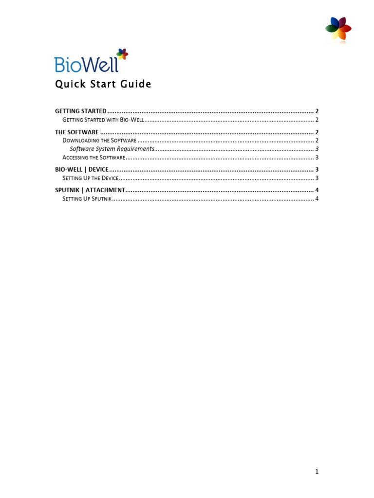 Bio-Well Software Setup Guide | PDF | Microsoft Windows | Icon (Computing)