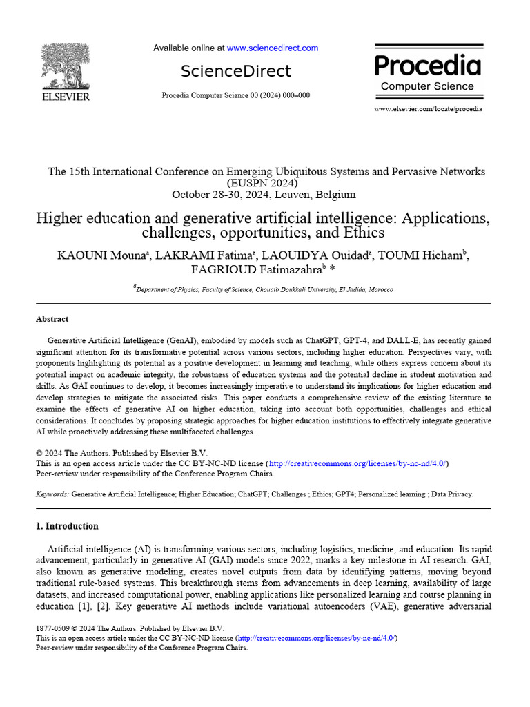 EUSPN24 PROCS Template | PDF | Artificial Intelligence | Intelligence (AI) & Semantics