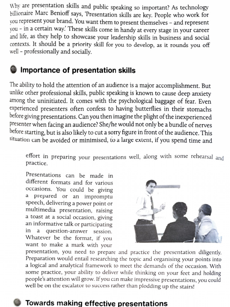 Presentation Skills (Write Up) | PDF | Human Communication