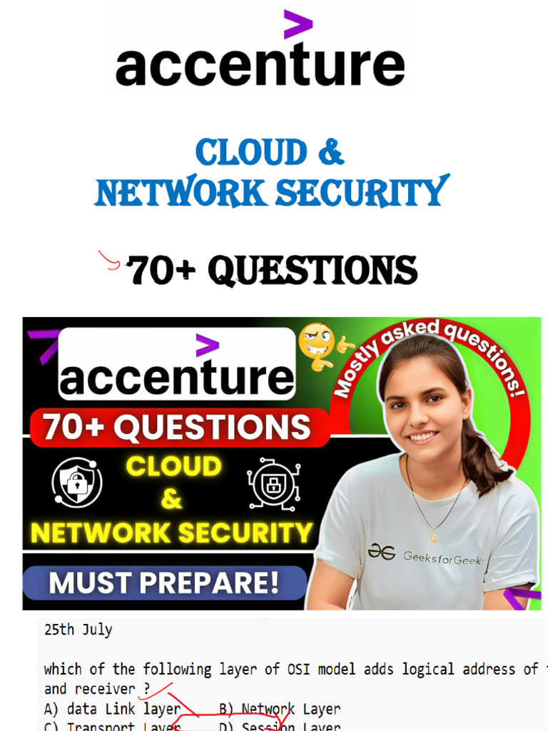 70+ Cloud and Network Accenture | PDF