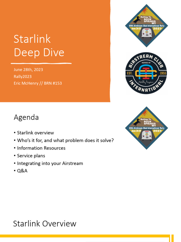 Starlink Deep Dive | PDF | Electronics | Information And Communications Technology