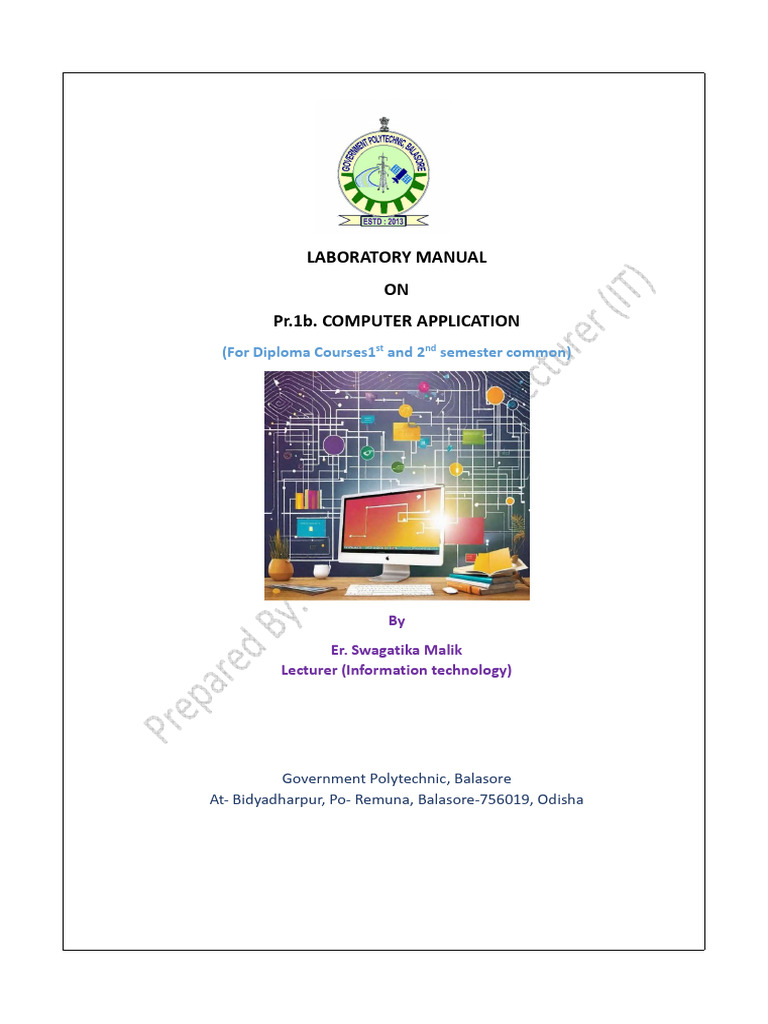 Computer ApplicationLab Manual Wopw | PDF | World Wide Web | Internet & Web