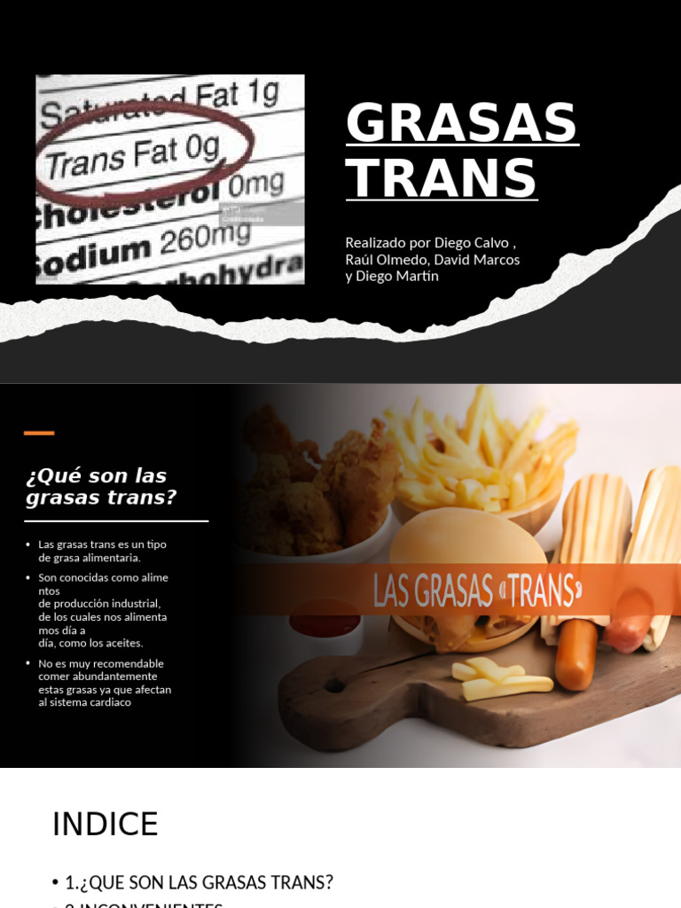 Grasas Trans 2 | PDF | Salud y bienestar
