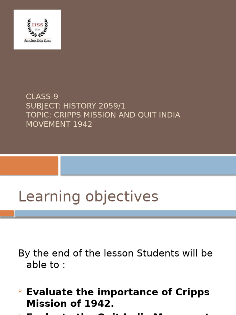 1942- Cripps Mission | PDF | British Raj | Muhammad Ali Jinnah