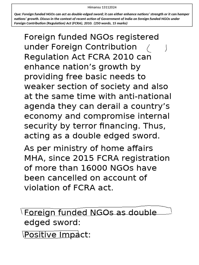 Ngo Fcra | PDF | Politics