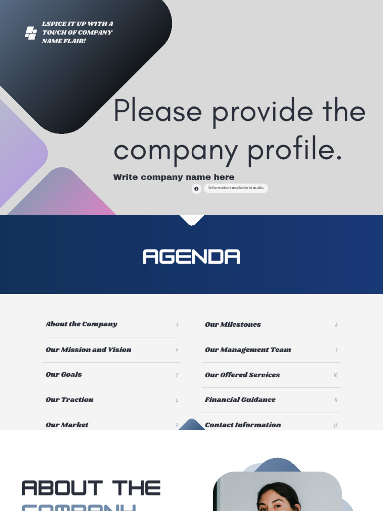 Company Profile Presentation 20240707 212158 0000 | PDF | Software | Computing