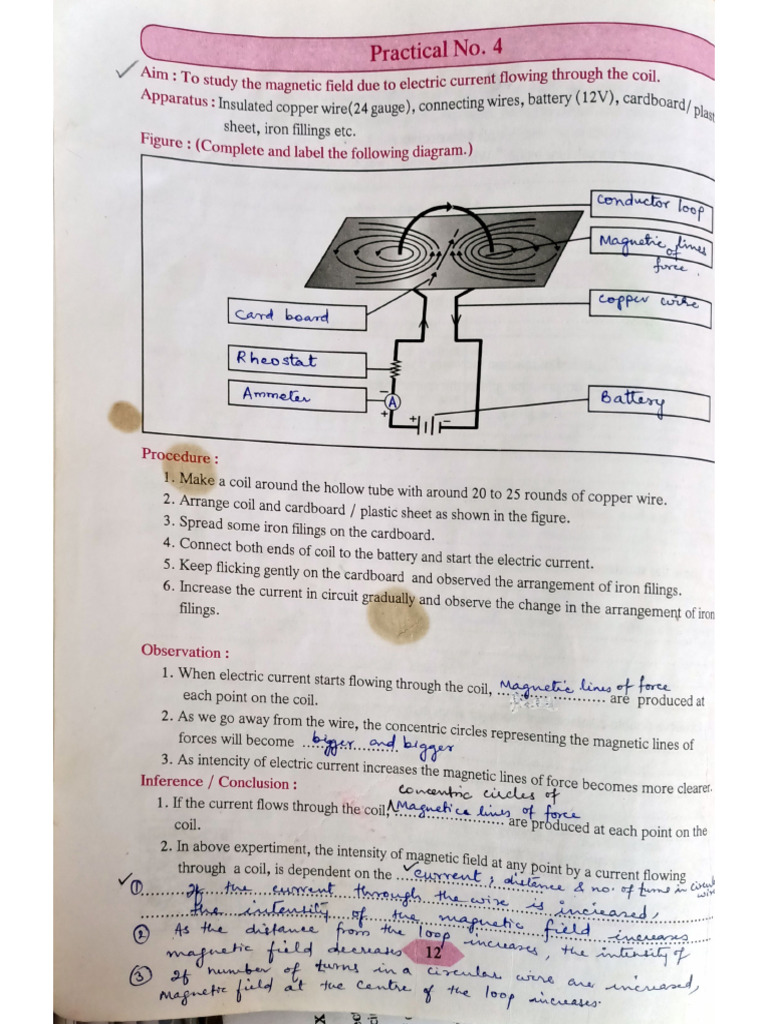 Sci 1 Practical 4, 5, 6, 8, 10 - 1 | PDF