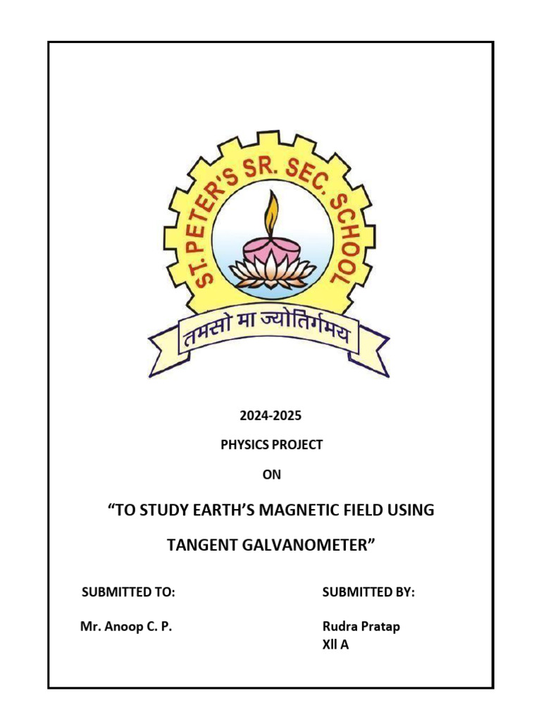 Physics - Project (1) Rudra | PDF | Metrology | Materials Science